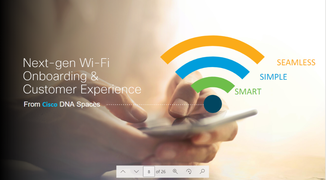Seamless Wi-Fi Onboarding & Contextual Customer Experiences - Cisco Spaces