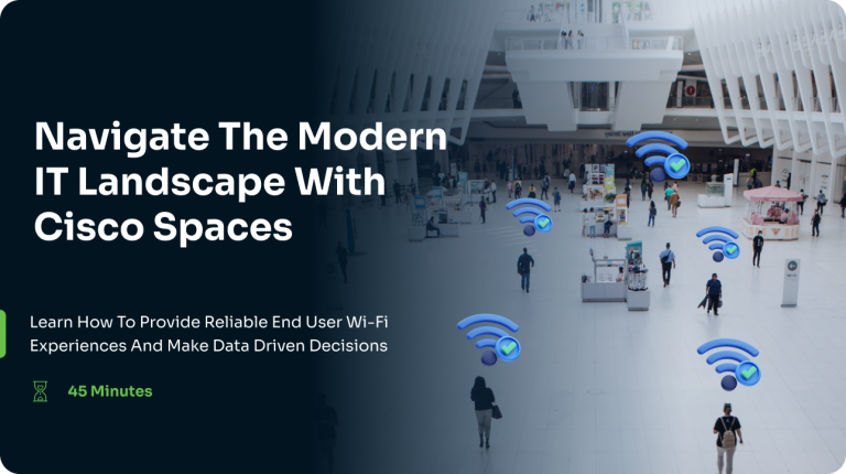 Setting up for success with Spaces - Cisco Spaces