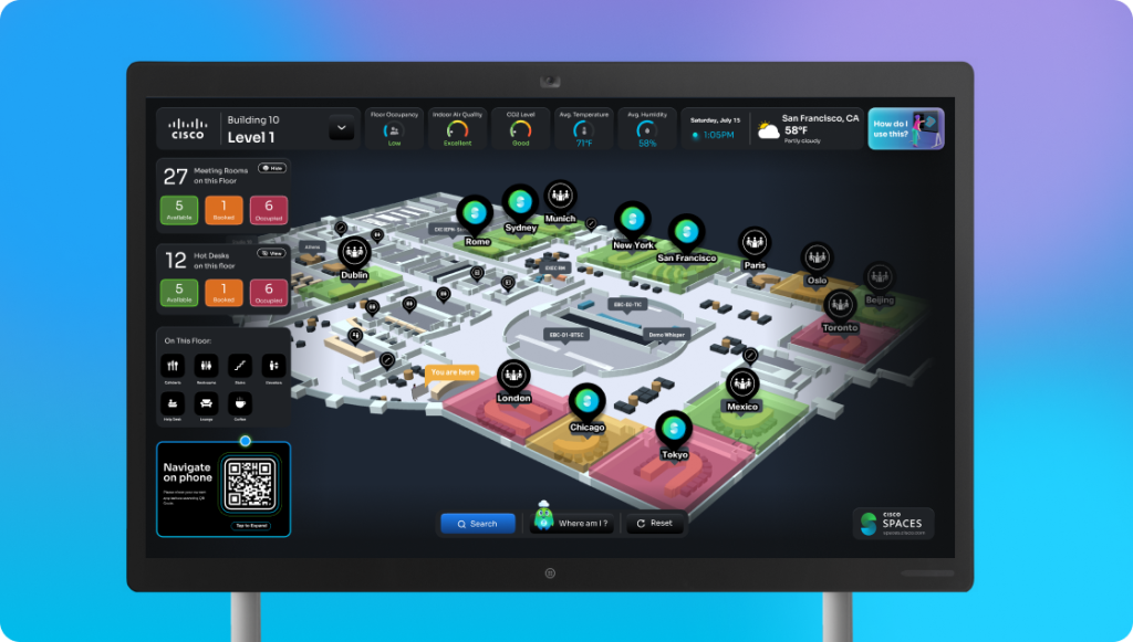 Smart Workspaces for Hybrid Work - Cisco Spaces